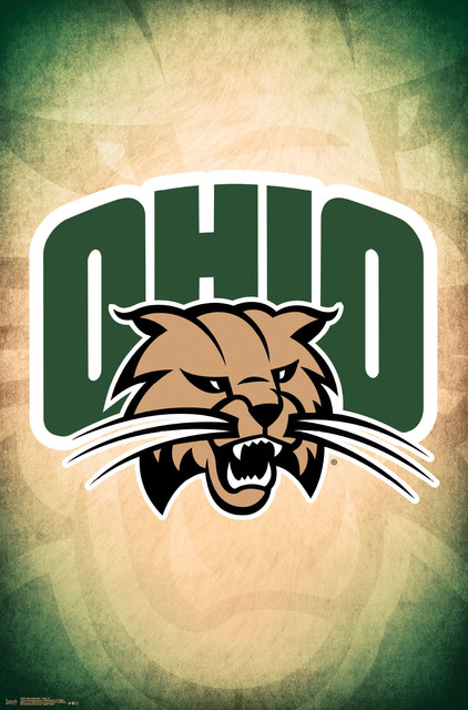 Ohio University Logo Poster, 22.375"x34" - Contemporary - Prints And ...