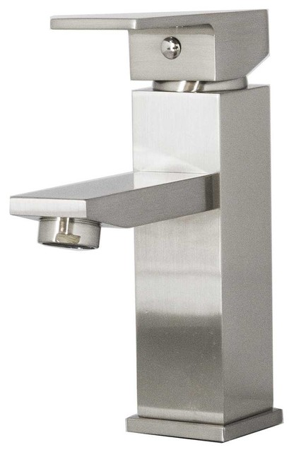 Orion Single Handle Faucet, 2 in. W x 6 in. D x 7 in. H - Contemporary ...