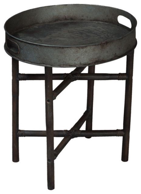 Elk Home Caravan Tray Table - Farmhouse - Side Tables And End Tables ...