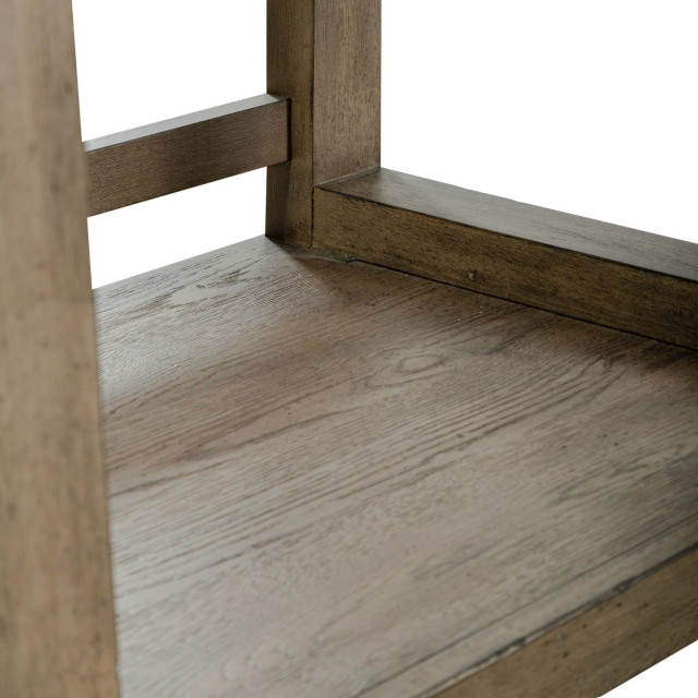 Meadow Farmhouse style Leaning Pier Bookcase - Traditional - Bookcases ...