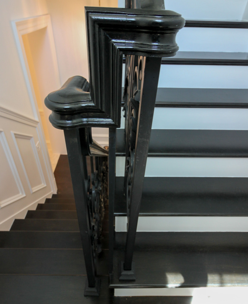 92_Grand Double Staircase in Exquisite Custom Home, Great Falls VA ...