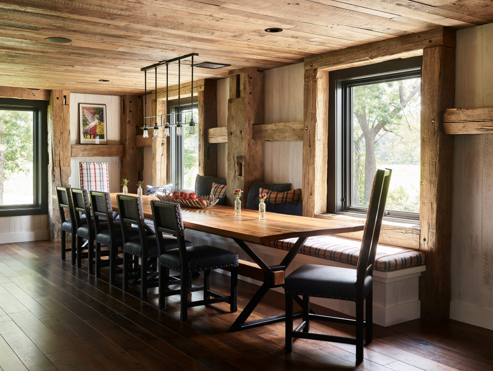 Labor Ipswich - Rustic - Dining Room - Boston - by AG&Co. Interior ...