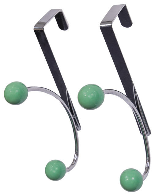 Single Hook Over The Door Hanger Pack of 2 - Contemporary - Robe ...