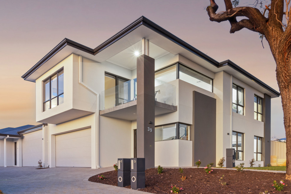 (A) Bannister Road, Padbury Triplex - Modern - Exterior - Perth - by Jubilee Home Builders | Houzz