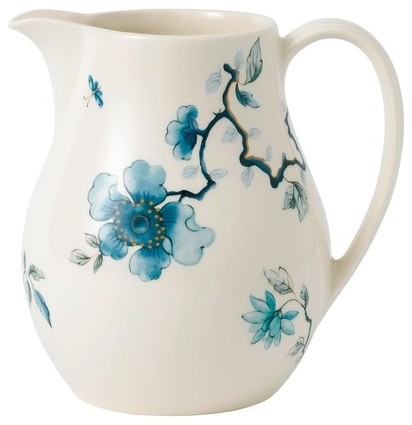 Wedgwood Blue Bird Jug, 5.5" - Traditional - Pitchers - by Silver ...