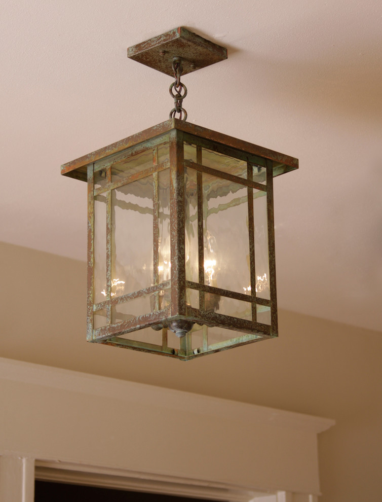 Ceiling Light Close-up - Craftsman - Milwaukee - by Brass Light Gallery ...