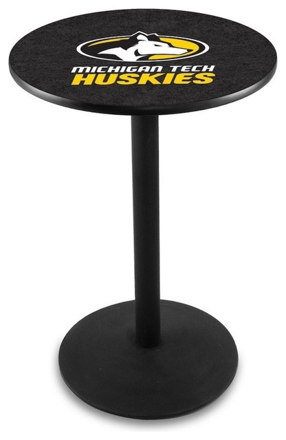 Michigan Tech Pub Table, 36"x36", 36"x36" - Contemporary - Indoor Pub ...