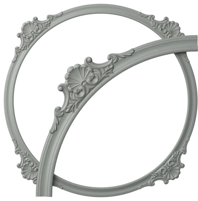 65 3/4"OD x 59 1/8"ID x 3 3/4"W x 1"P Shell Ceiling Ring Kit ...