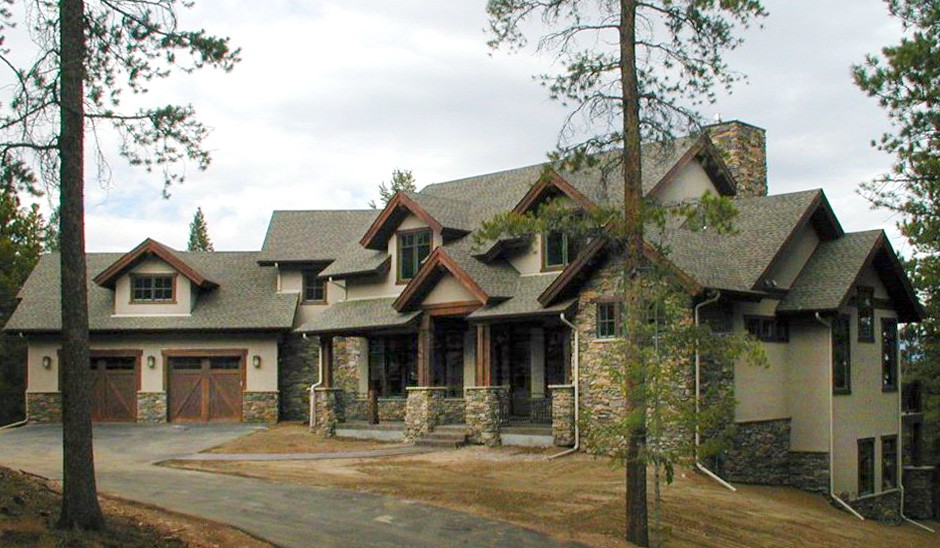 Custom home in Evergreen Colorado - Craftsman - Exterior - Denver - by ...