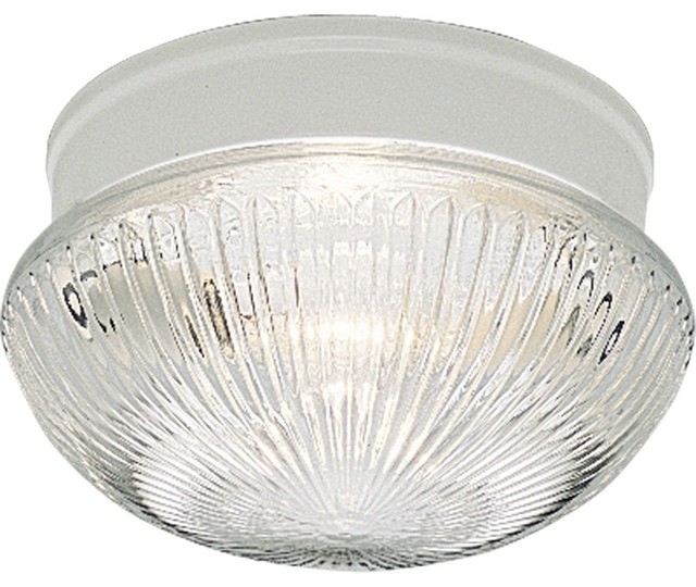 Progress Lighting Fitter 2-Light, Close-To-Ceiling, White ...