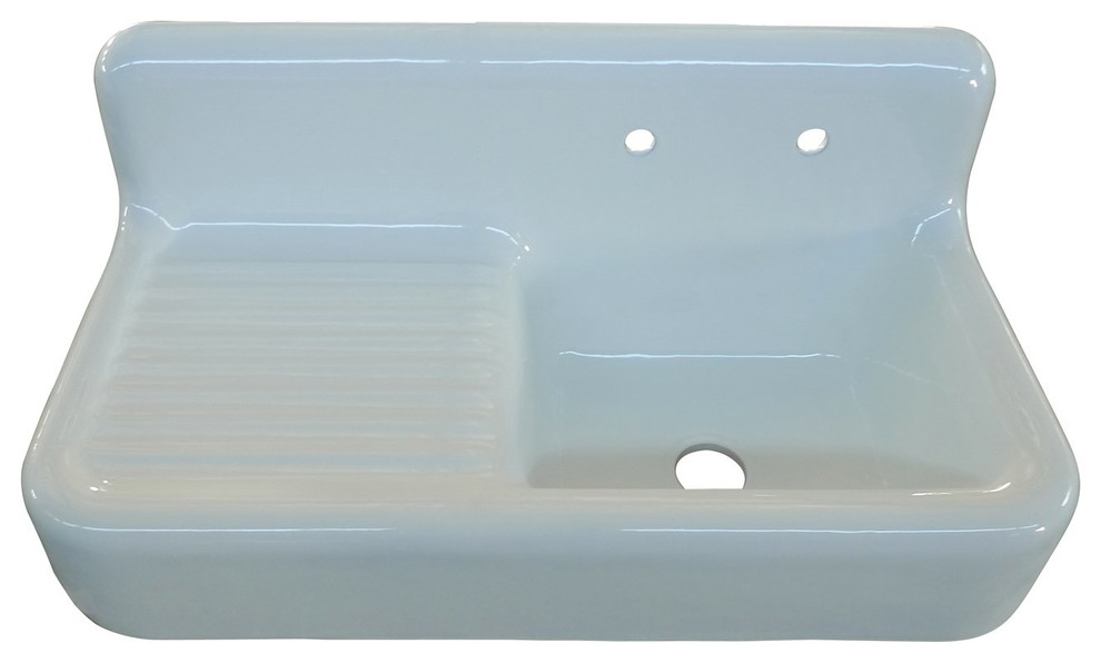 Alma 42 Cast Iron Kitchen - Contemporary - Kitchen Sinks - by Basin And ...