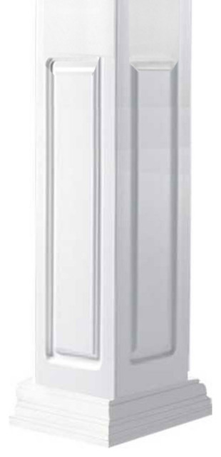 Craftsman Classic Square Non-Tapered, Double Raised Panel Column ...