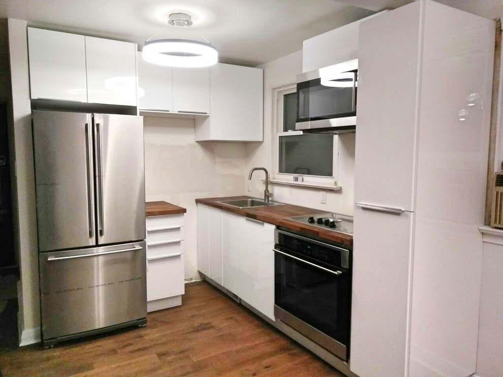 L - shaped kitchen (7 ft x 8 ft) - Kitchen - Toronto - by Easy Afford ...
