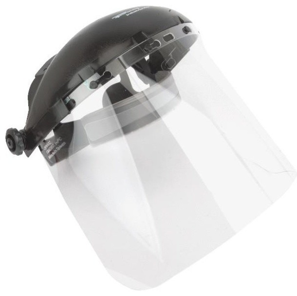 Forney 58605 Lightweight Full Face Grinding Shield With Ratchet ...