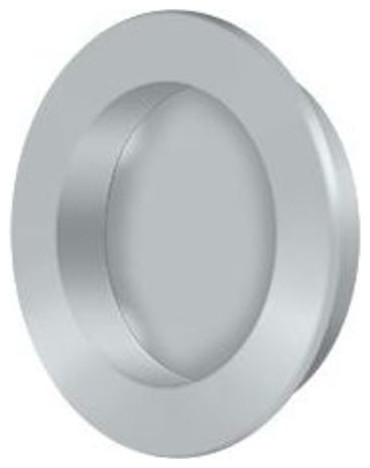Deltana FP238 2-1/2 Inch Diameter Pocket Door Flush Pull - Contemporary ...