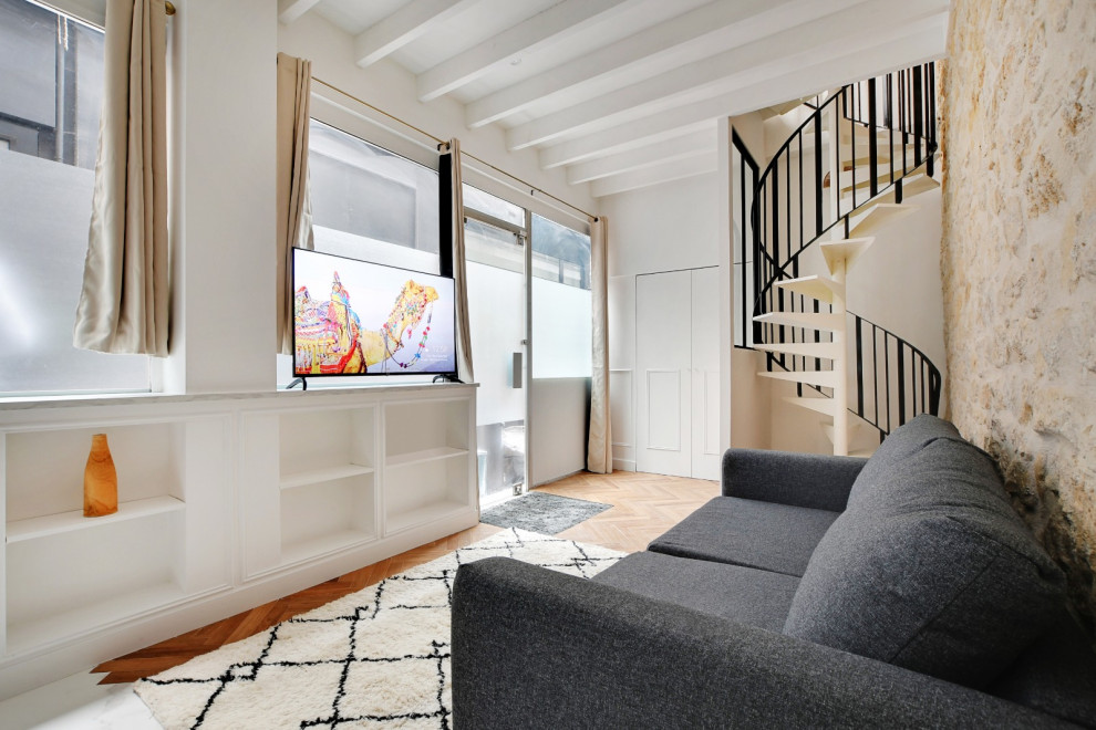 Paris - Rénovation contemporaine d'un immeuble historique ...