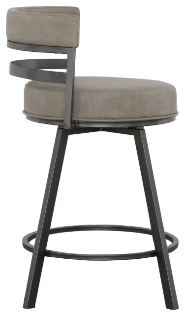 Gene Swivel Bar Stool, Counter Stool - Transitional - Bar Stools And ...