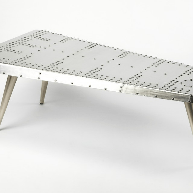Aviator Coffee Table - Industrial - Coffee Tables - by HomeRoots | Houzz
