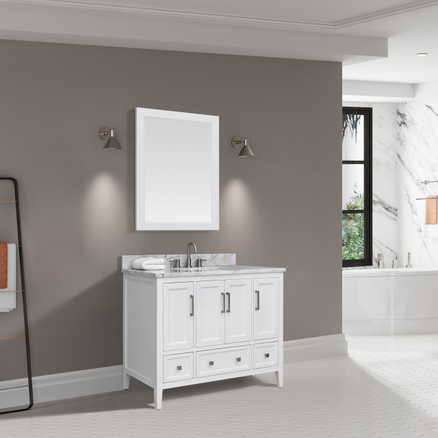 Avanity Everette 42" Vanity Only - Transitional - Bathroom Vanities And ...
