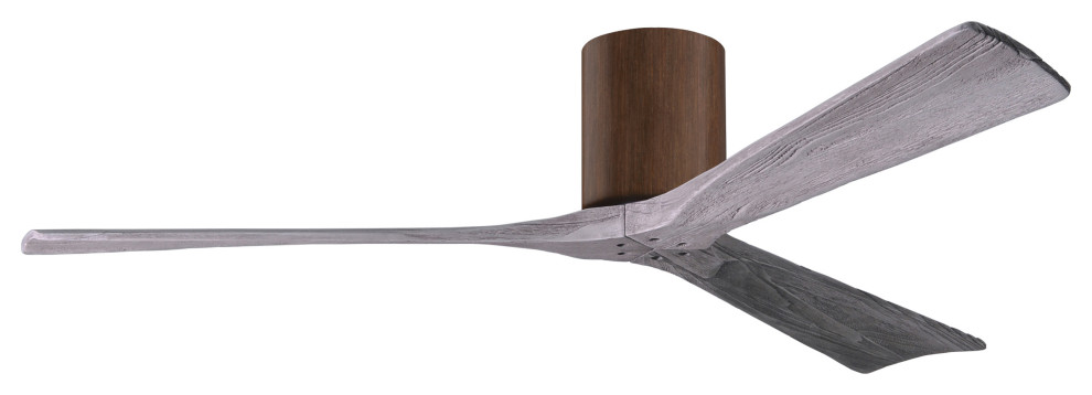 Irene-3H, Ceiling Fan, Walnut Finish/Barnwood Tone Blades - Farmhouse ...