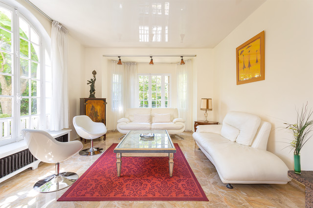 Un salon classique chic à la Garenne-Colombes - Classique Chic - Salon ...