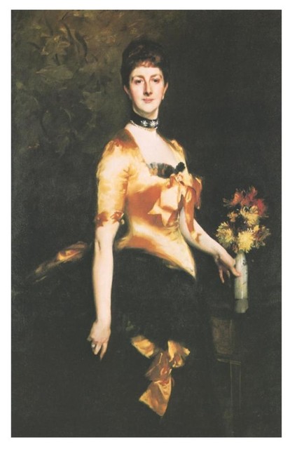 "Edith Lady Playfair, nee Edith Russell, 1884" Paper Art, 16"x24", 21 ...