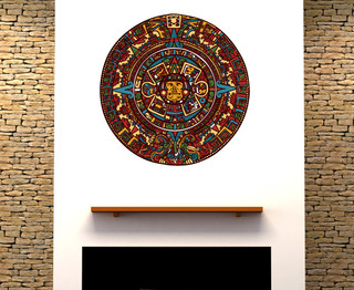 Aztec Vinyl Wall Decal AztecUScolor001 - Contemporary - Wall Decals ...