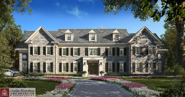 Center Hall Colonial Projects - Traditional - Exterior - New York - by ...