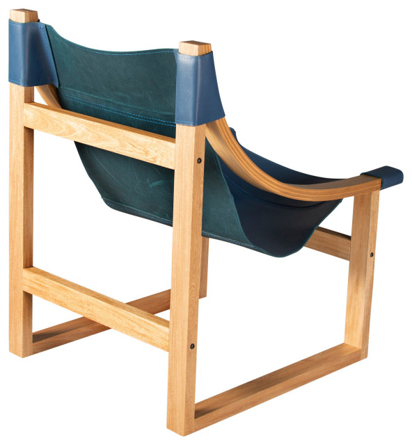 Lima Leather Sling Chair - Contemporary - Armchairs And Accent Chairs ...
