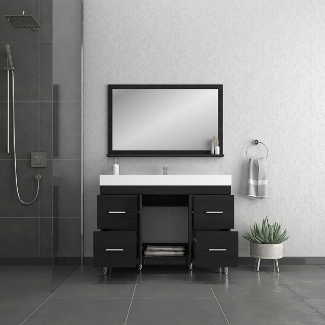 Ripley 48" Modern Bathroom Vanity - Contemporary - Bathroom Vanities ...