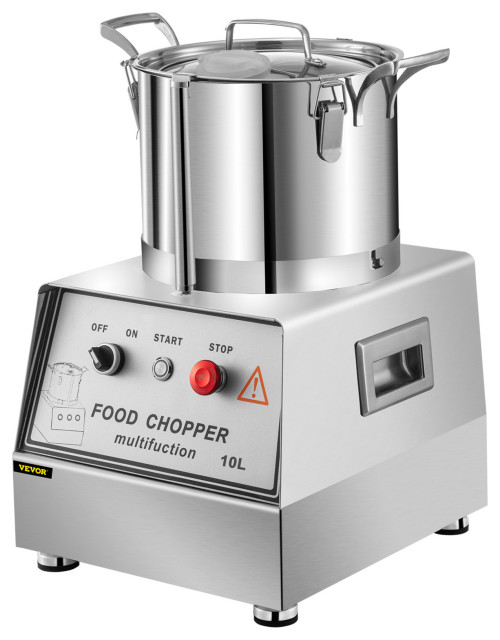 VEVOR Commercial Food Processor Electric Vegetable Chopper Grinder 10L ...