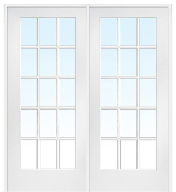 French Interior Door 15 Lite True Divided 62"x81.75" Left Hand In-Swing ...