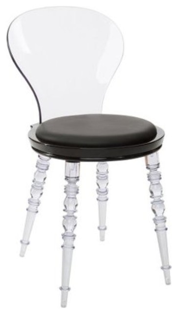 Solid Back Dining Chair - Contemporary - Dining Chairs - by ...