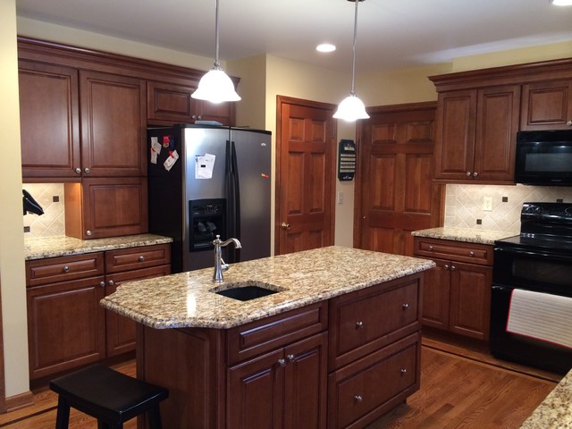 Kraftmaid Maple Cabinets In Chestnut | Cabinets Matttroy