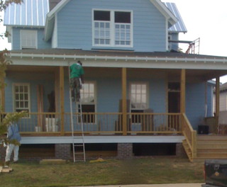 Need shutter color for BM slate blue house.