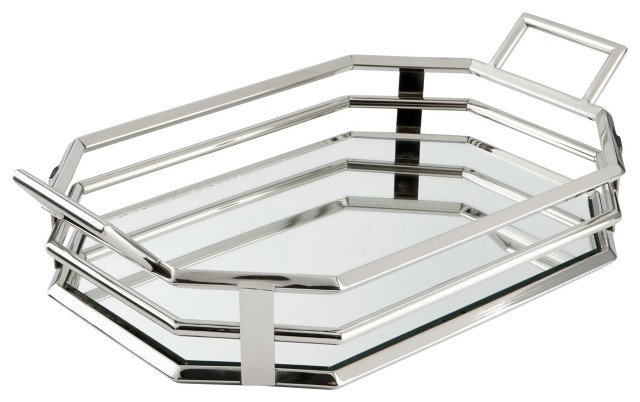 Layers of Meaning Tray - Contemporary - Serving Trays - by Hudson Home ...
