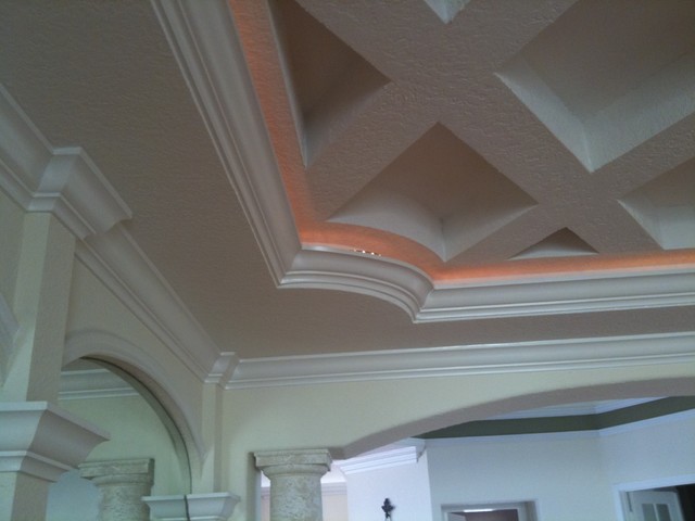 Custom Design: Trim, Ceilings, Columns & Crown Molding - Miami - by ...
