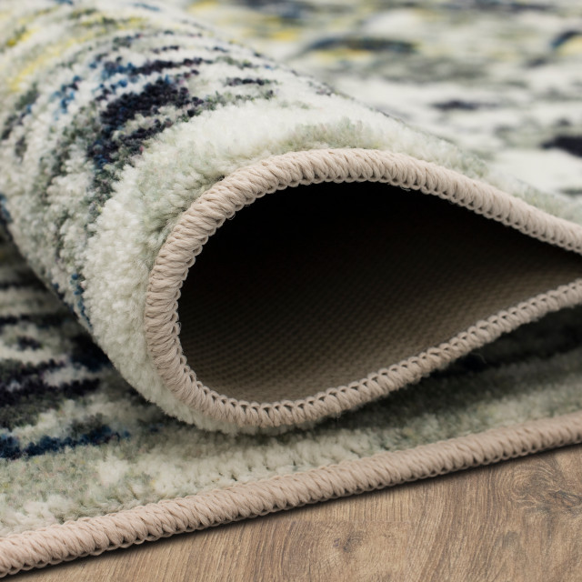 Mohawk Prismatic Zaire Yellow, 2' 6" X 4' 2" - Contemporary - Area Rugs ...