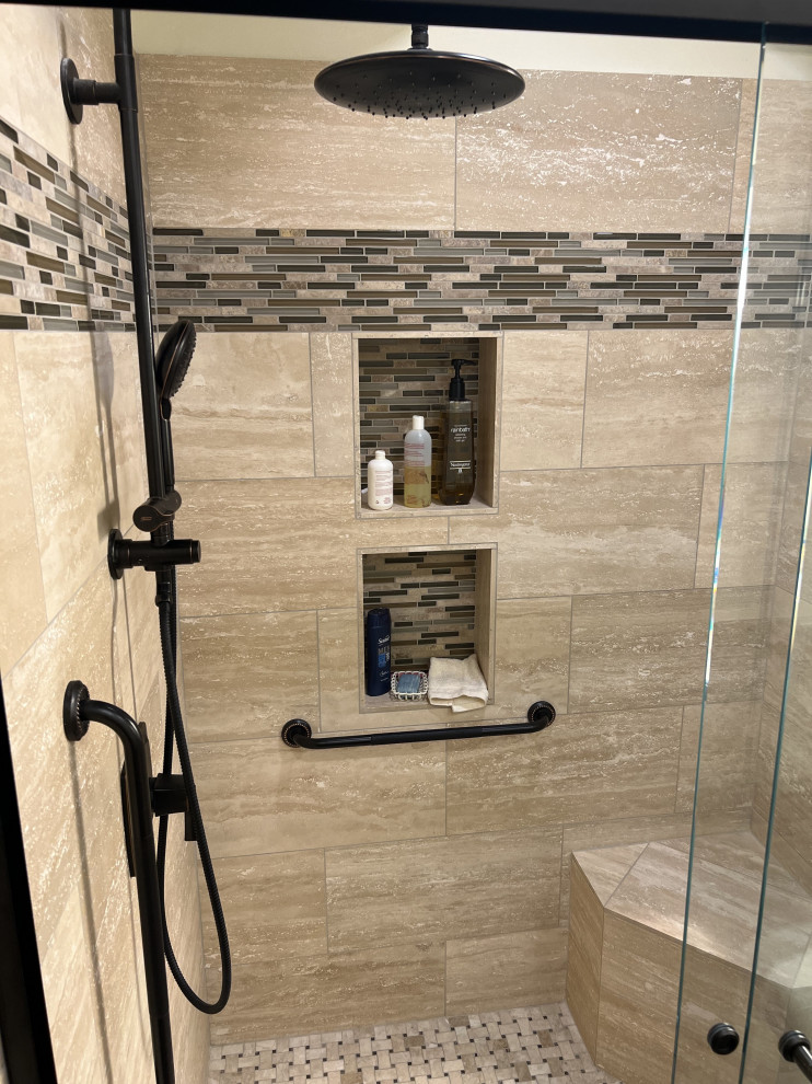 Traditional Bathroom Remodel with an Old World Feel - Traditional ...