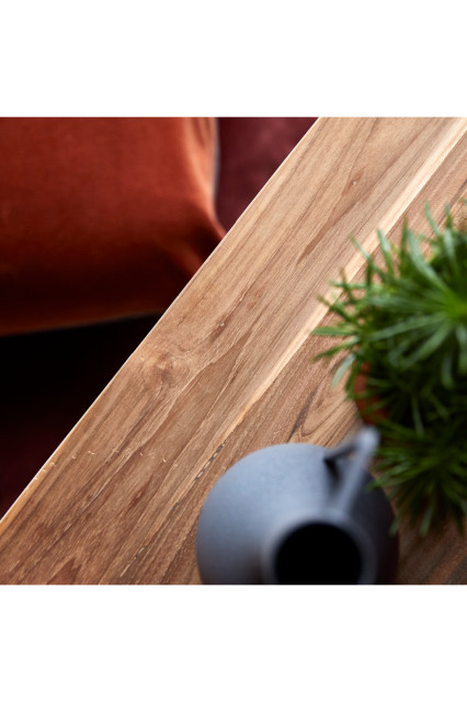 Teak Modern Classic Teak Bench | Tikamoon Adonis - Traditional - Accent ...