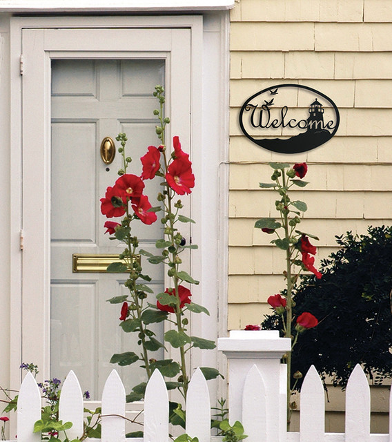 Welcome Sign, Large - Rustic - Novelty Signs - by eTriggerz | Houzz