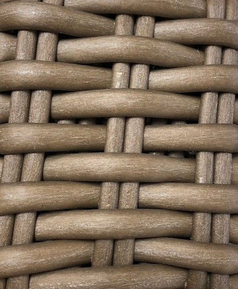 Coronado Driftwood Wicker Finish Swivel Outdoor Rocker - Transitional ...