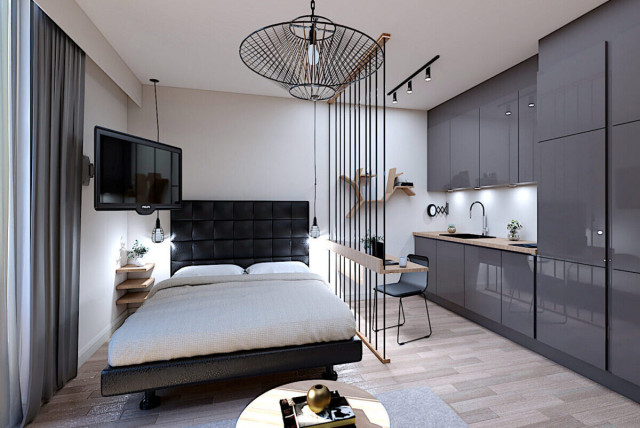 Moderne Einzimmerwohnung - Modern - Berlin - von Lux Design Living | Houzz
