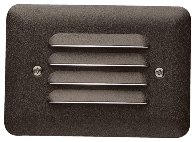 Textured Architectural Bronze Step 1-Light 12V - Transitional - Stair ...