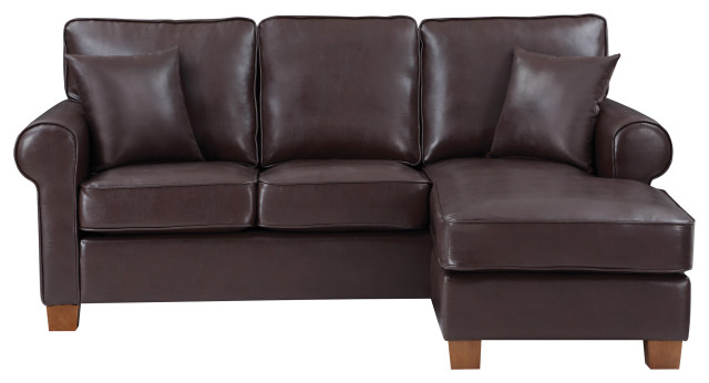 Rylee Rolled Arm Sectional - Contemporary - Sectional Sofas - by Office ...
