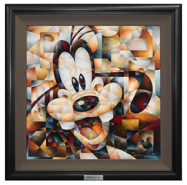 Disney Fine Art "Don't Be A Square" by Tom Matousek; Framed ...