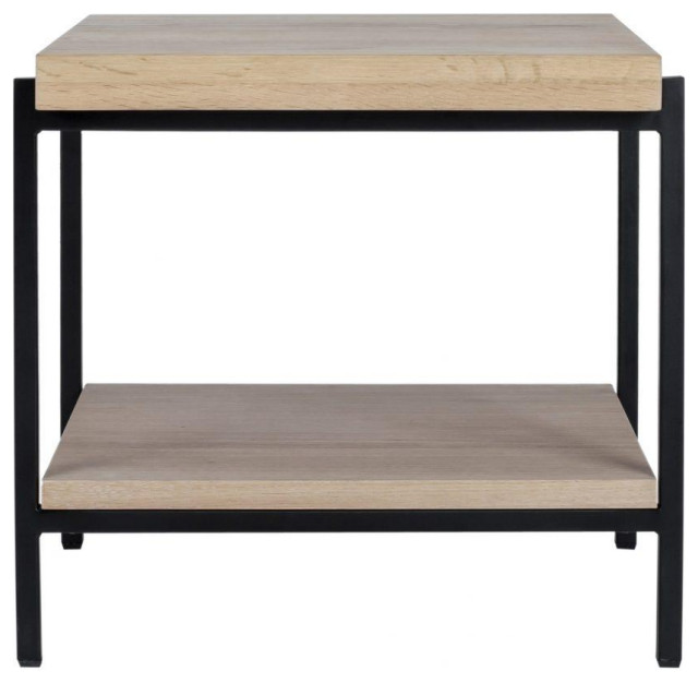 Mila Side Table - Industrial - Side Tables And End Tables - by Homesquare | Houzz