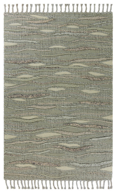 Porter Slate Breeze 5'x7' Area Rug, 5x7' - Contemporary - Area Rugs ...