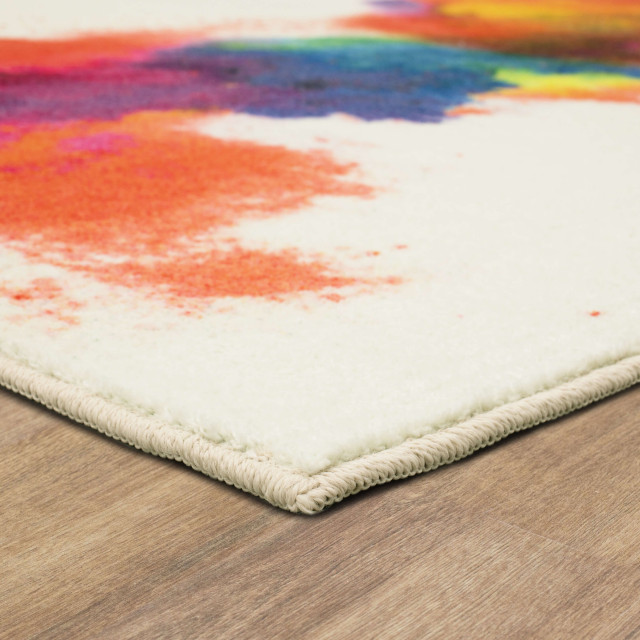 Mohawk Home Watercolor Rainbow 5' x 8' Area Rug, 8' x 10 ...