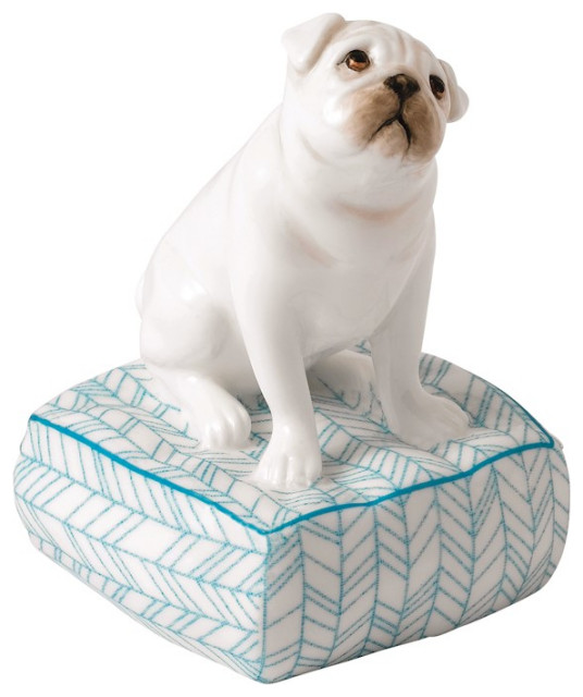 Royal Doulton Top Dogs Lucky, Pug TD 004 - Contemporary - Decorative Objects And Figurines - by ...